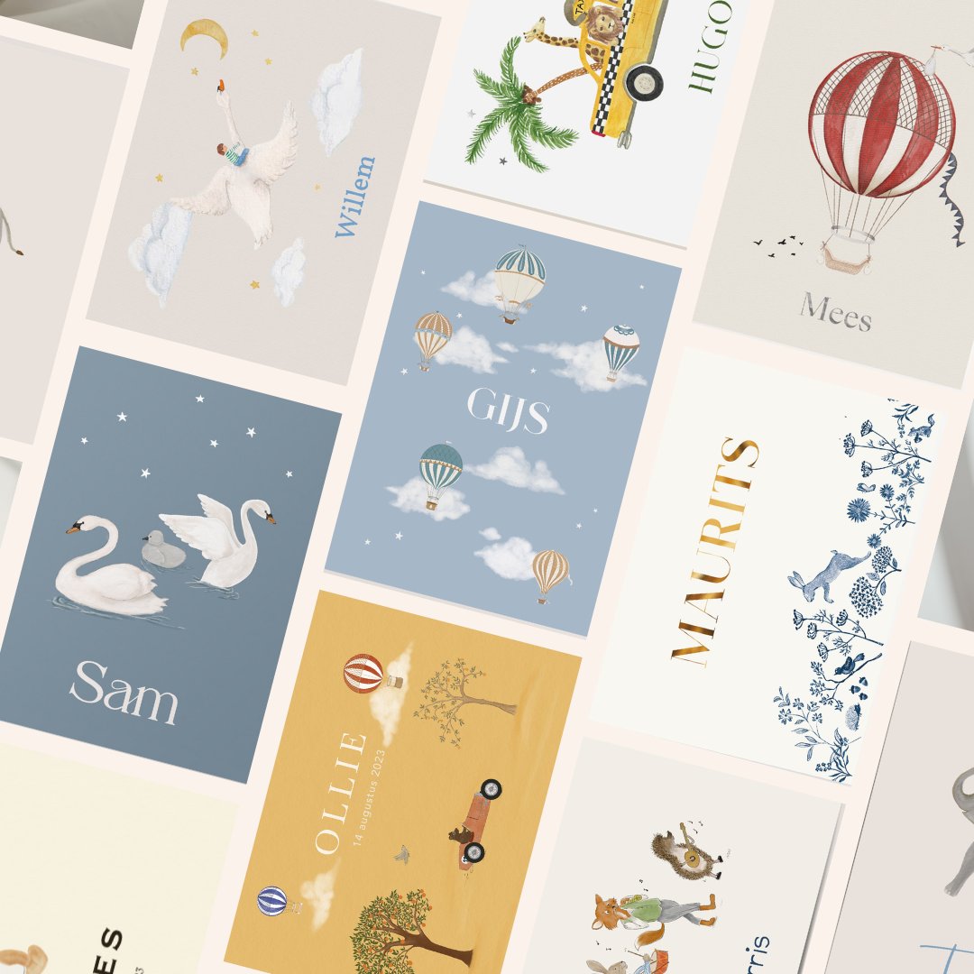 BIRTH CARDS | Atelier Florentine