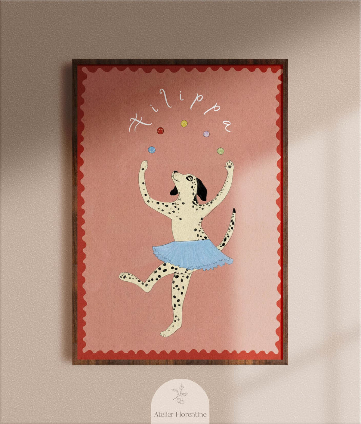 Poster Dalmatian Dog | Atelier Florentine